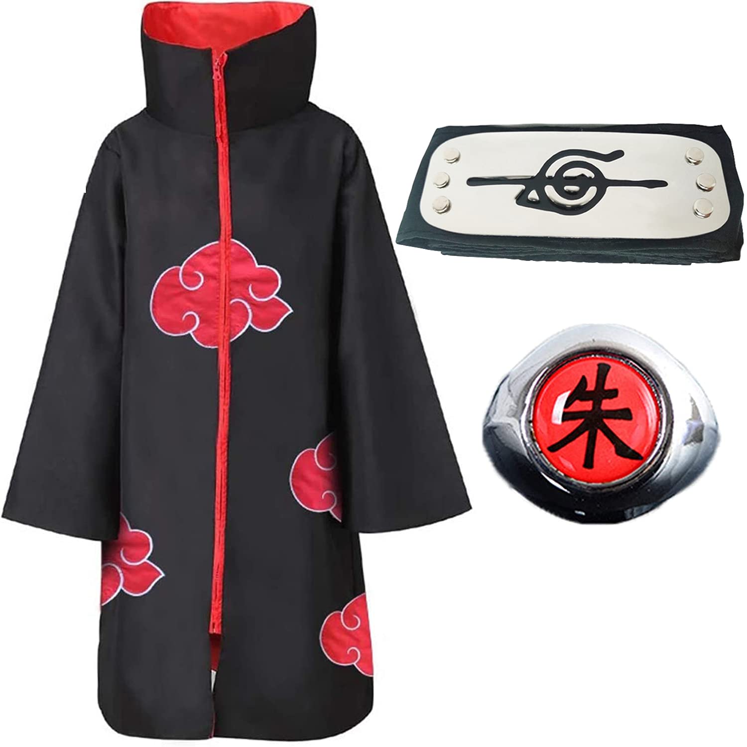 Buy Blesser Naruto Akatsuki Coat Cosplay Uchiha Itachi Costume Naruto ...