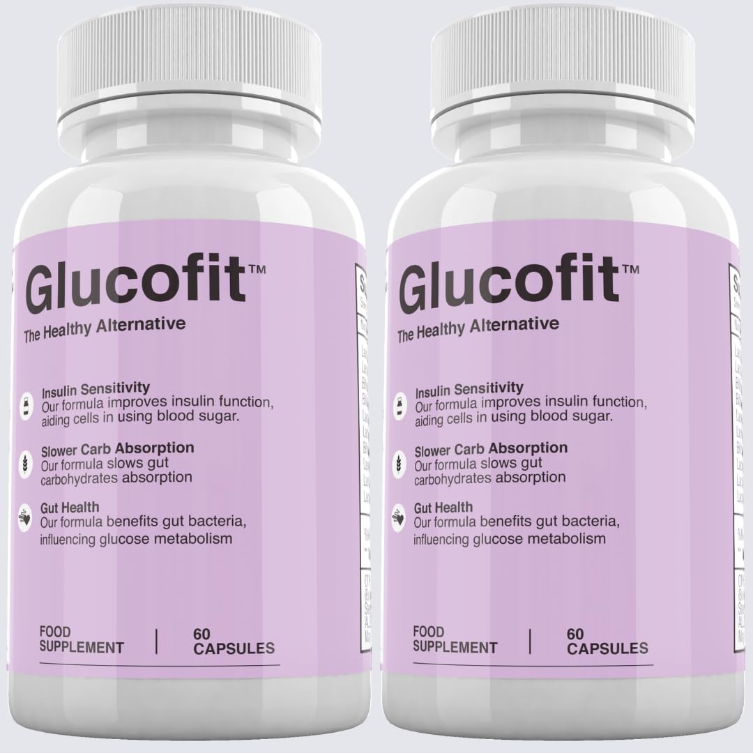 GlucoFit The Healthy Alternative, Weight Management [2 Bottles ], 1 ...