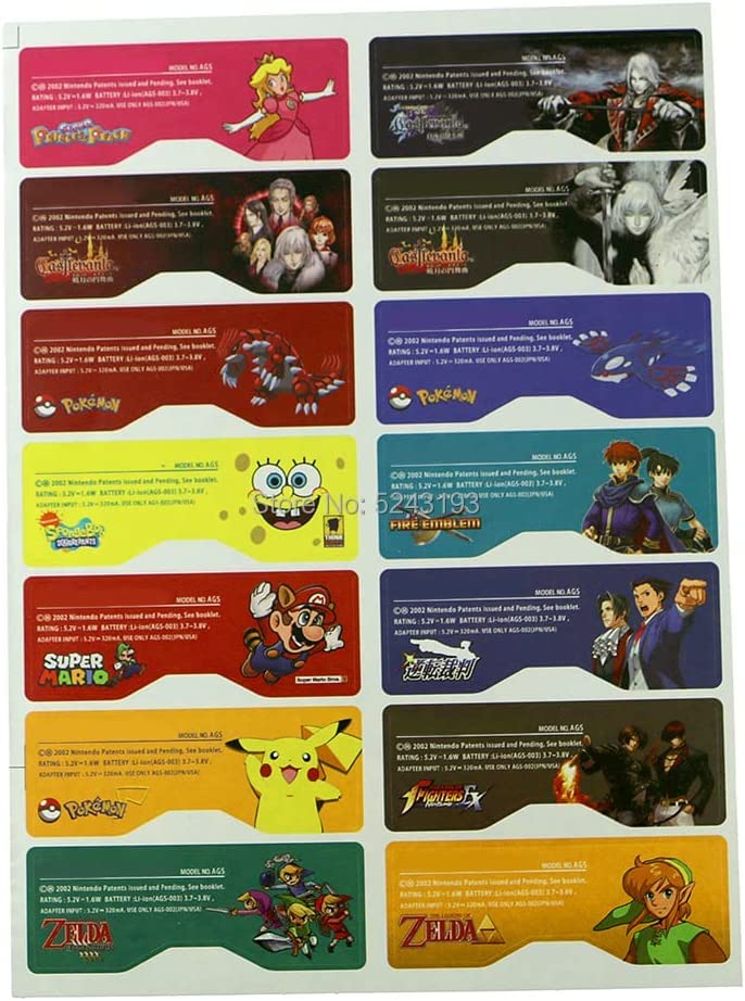 Amazon.com: 14 PCS Colourful Custom Design Back Tag Label Stickers for ...