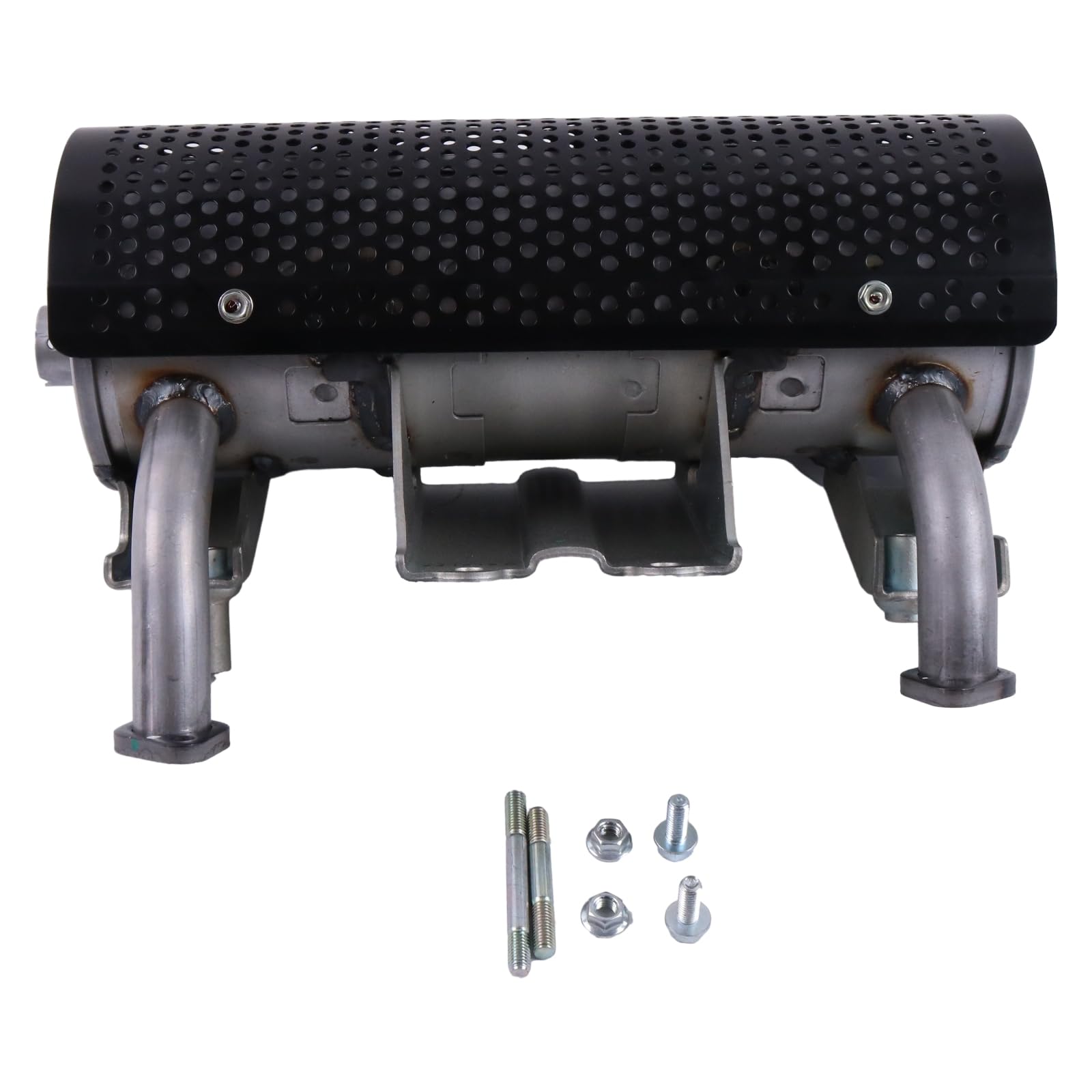 Generator Silencer Right Exhaust Muffler Assembly With Mounting Bracket ...