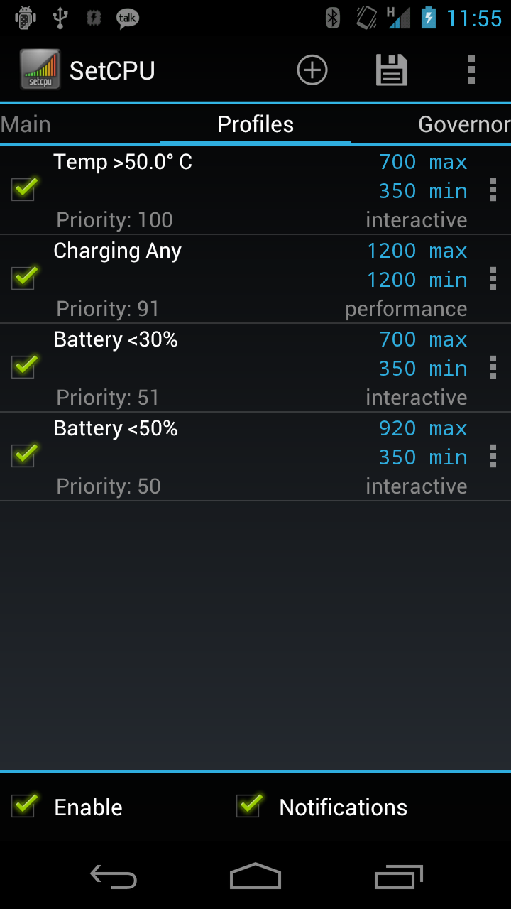 SetCPU for Root Users - App on the Amazon Appstore