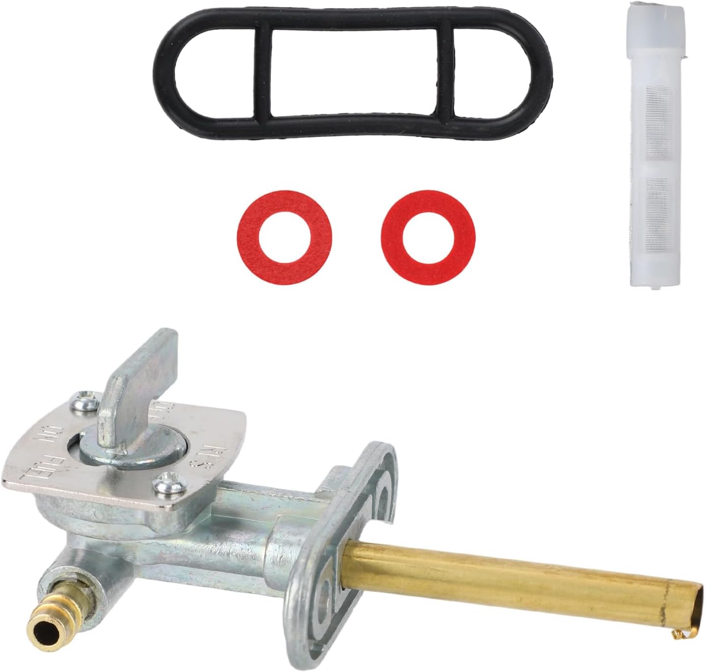 Amazon.com: Fuel Petcock Valve Kit with Gasket & Filter Tube ...