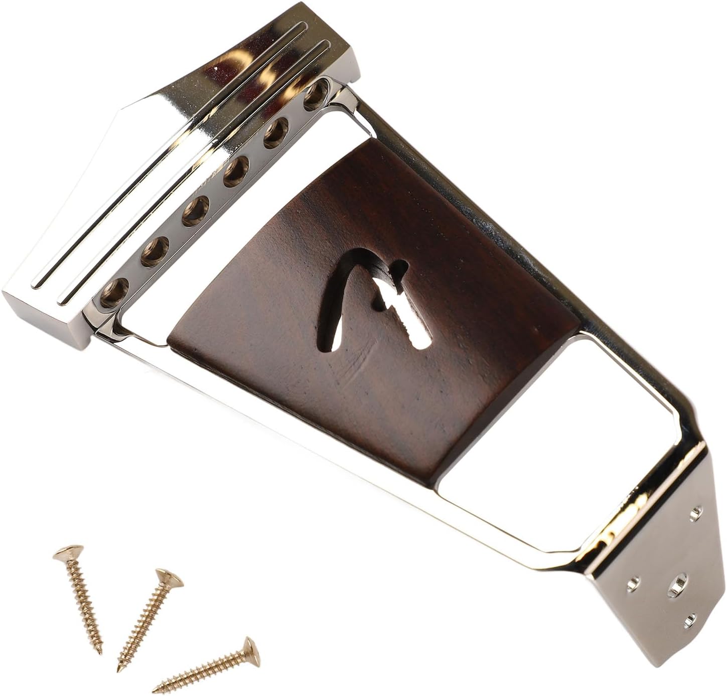 Amazon.com: 6 String Trapeze Tailpiece Bridge Guitar Stop Bar Trapeze ...