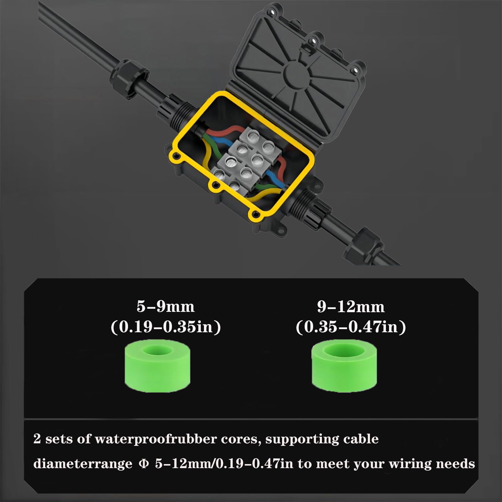 Underground Waterproof Electrical Boxes SK 15 Polycarbonate Enclosure