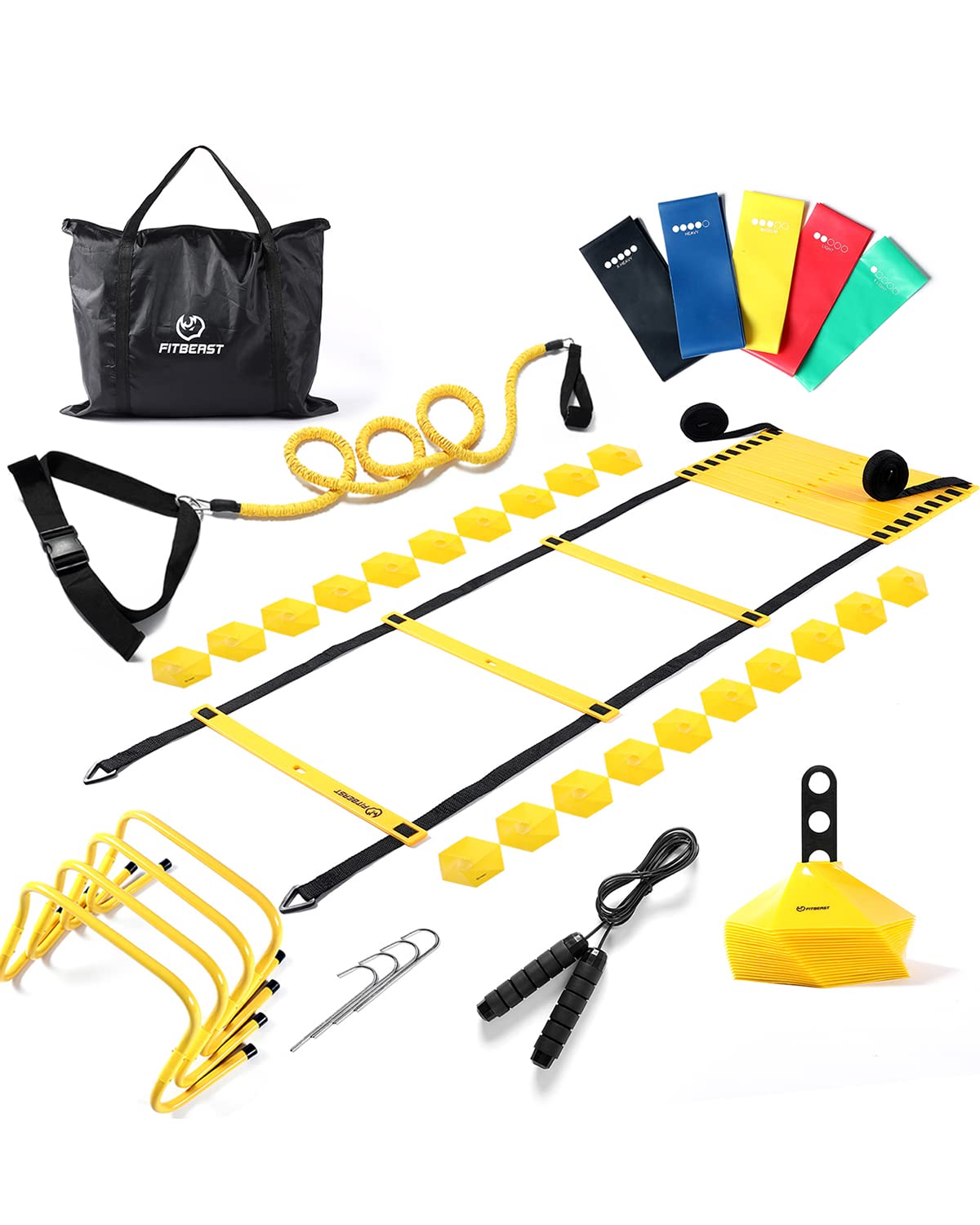Snapklik.com : FitBeast Agility Ladder Agility Training Equipment ...