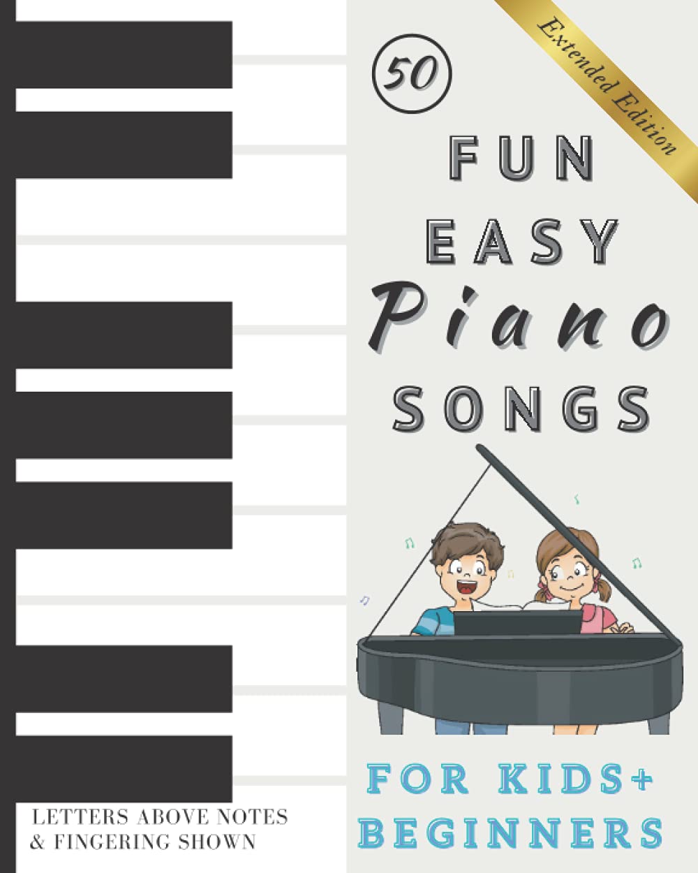 Buy Fun and Easy Piano Songs for Kids and Beginners - Extended Edition ...