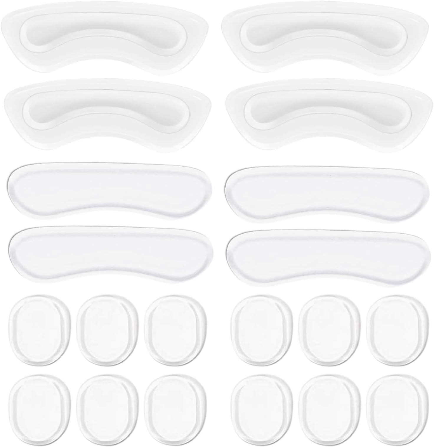 Amazon.com: Shoe Heel Pads, Gel Heel Cushion Inserts, Back of Heel ...