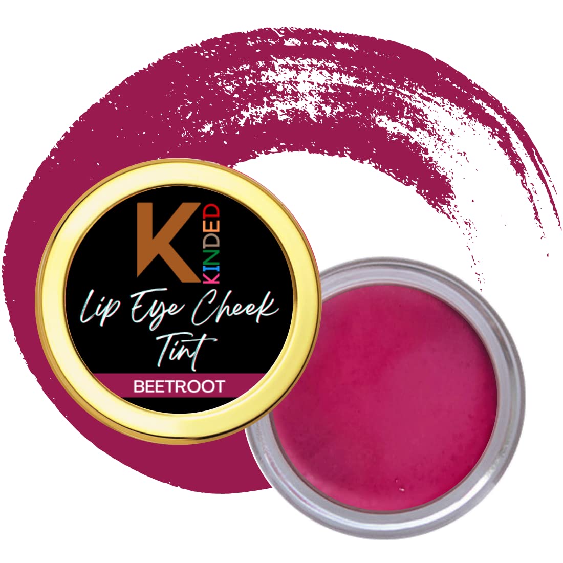 Buy KINDED Lip Eye and Cheek Tint for Women Girls Pigmented Lip Colour ...