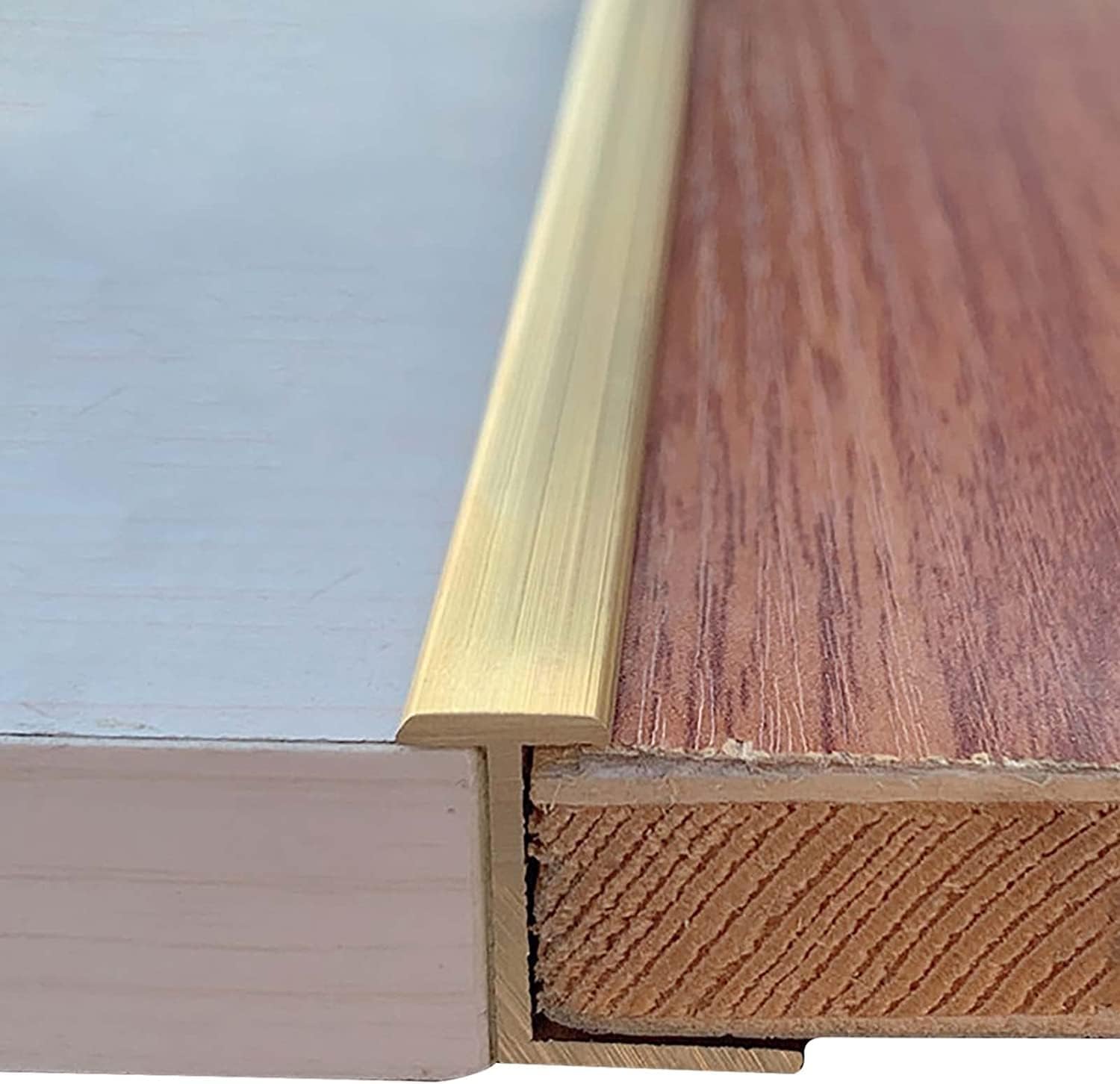 Amazon.com: Floor Transition Strip Flooring Edge Trim, Transition Strip ...