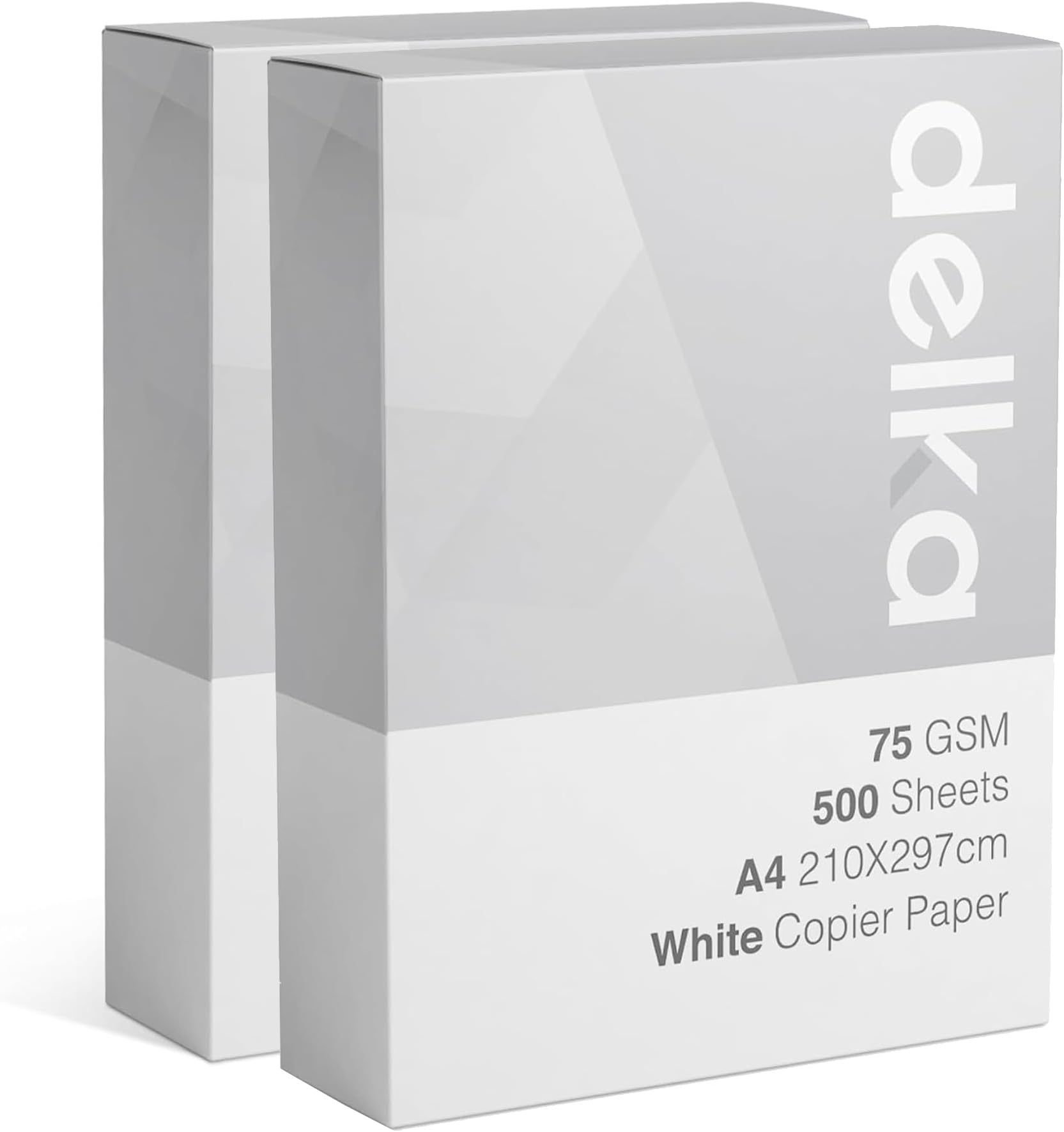 delka Multi-Purpose A4 Printer Paper, 75gsm A4 Paper, 2 Ream, 1000 ...
