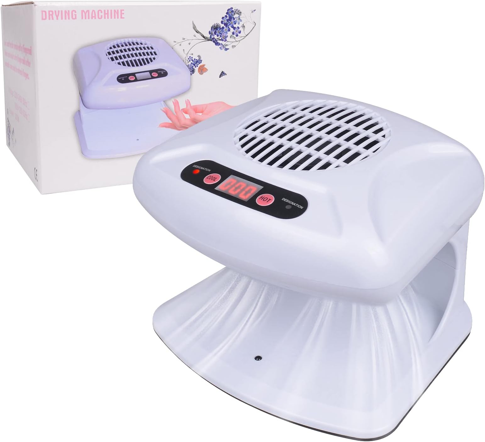 Amazon.com : Gegong Air Nail Dryer with Automatic Sensor, 300W Timing ...