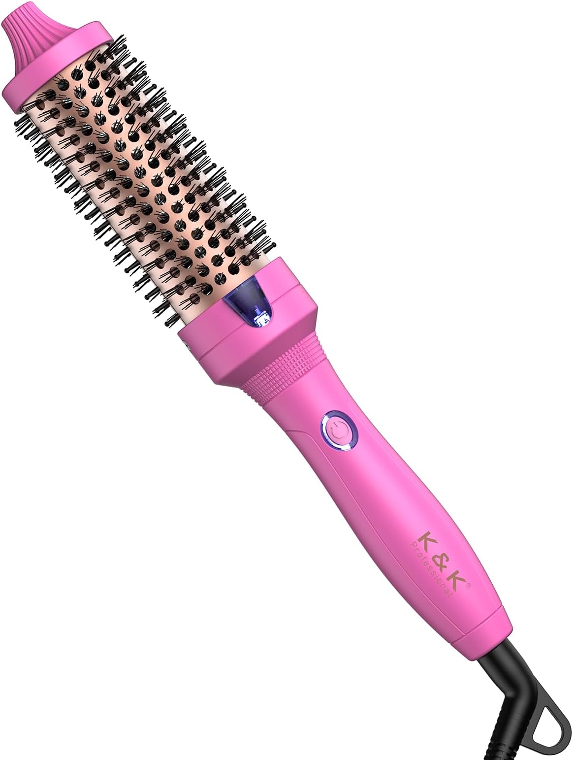 Amazon.com: Ionic Thermal Brush Iron Curling Brushes Heated Round Hair ...
