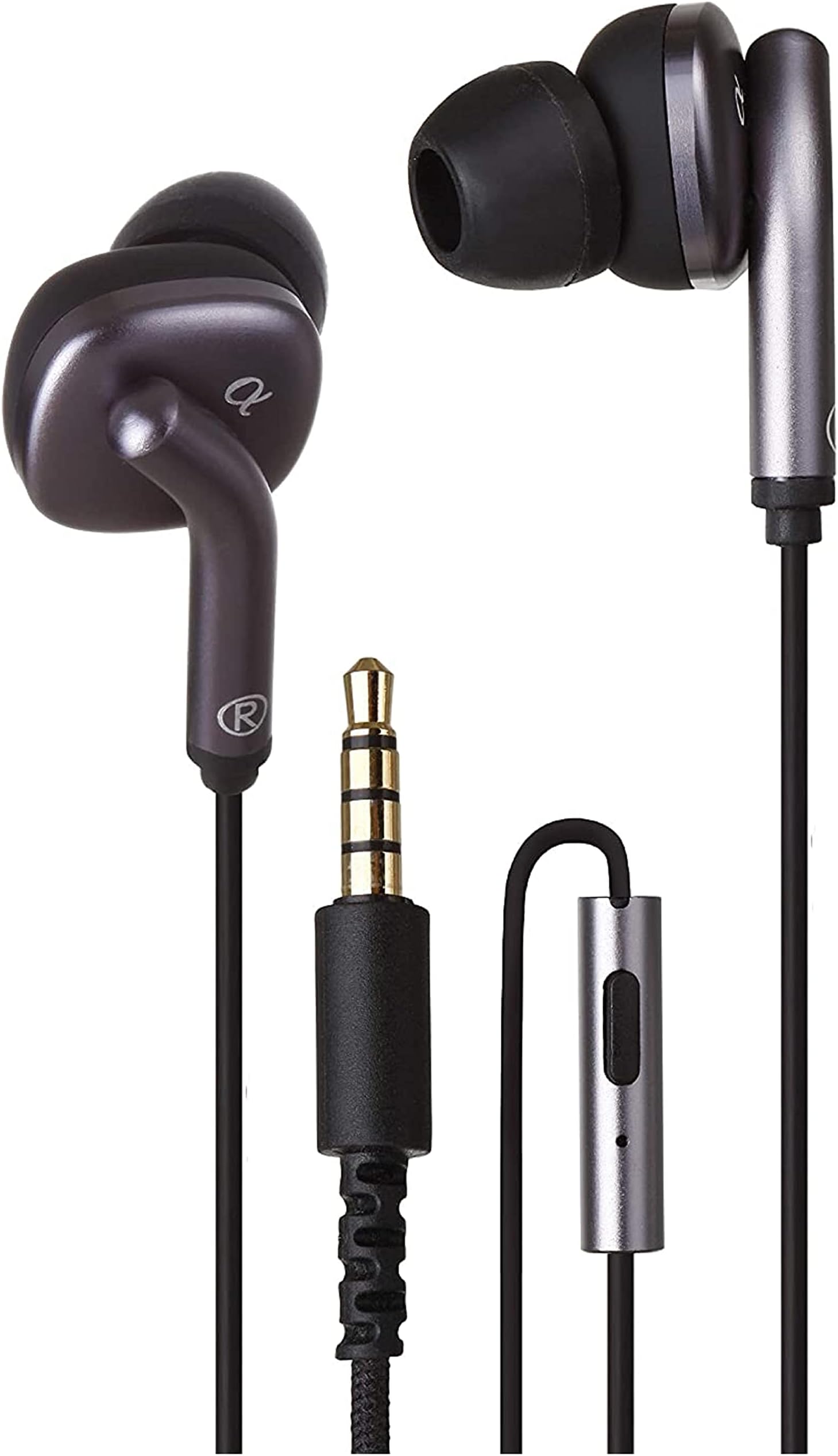 Amazon.com: Alphasonik Premium In Ear Noise Isolating Headset Earphones ...