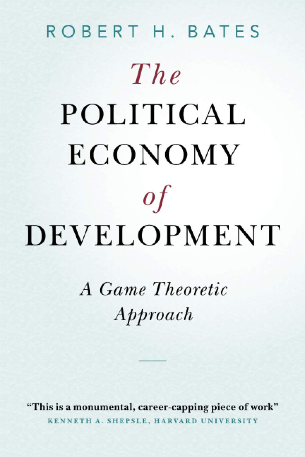 Amazon.com: The Political Economy of Development (Cambridge Studies in ...
