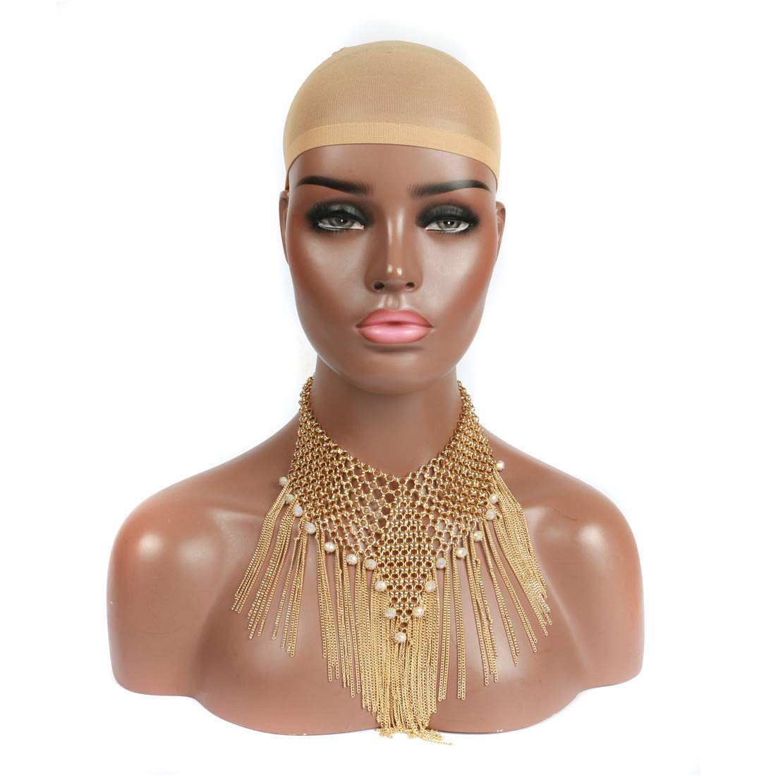 Amazon.com: Alipearl Hair Light Brown Wig Caps for Women 12 Pcs Ali ...