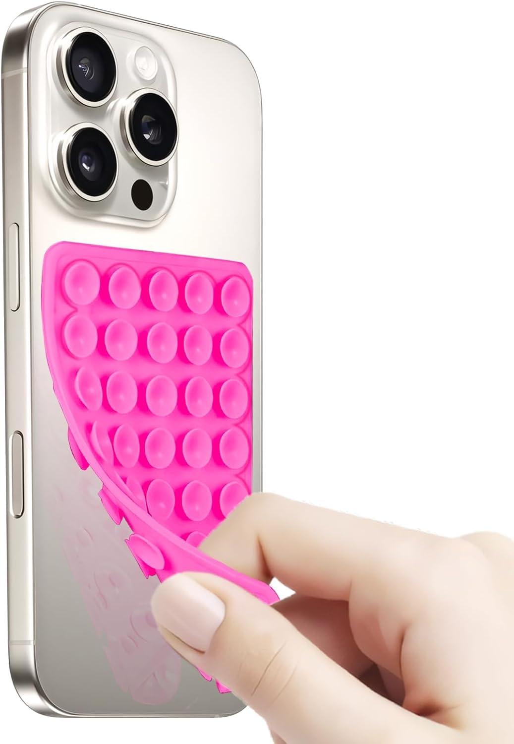 Amazon.com: QxbBox Silicone Suction Cup Phone Case Mount Double Sided ...