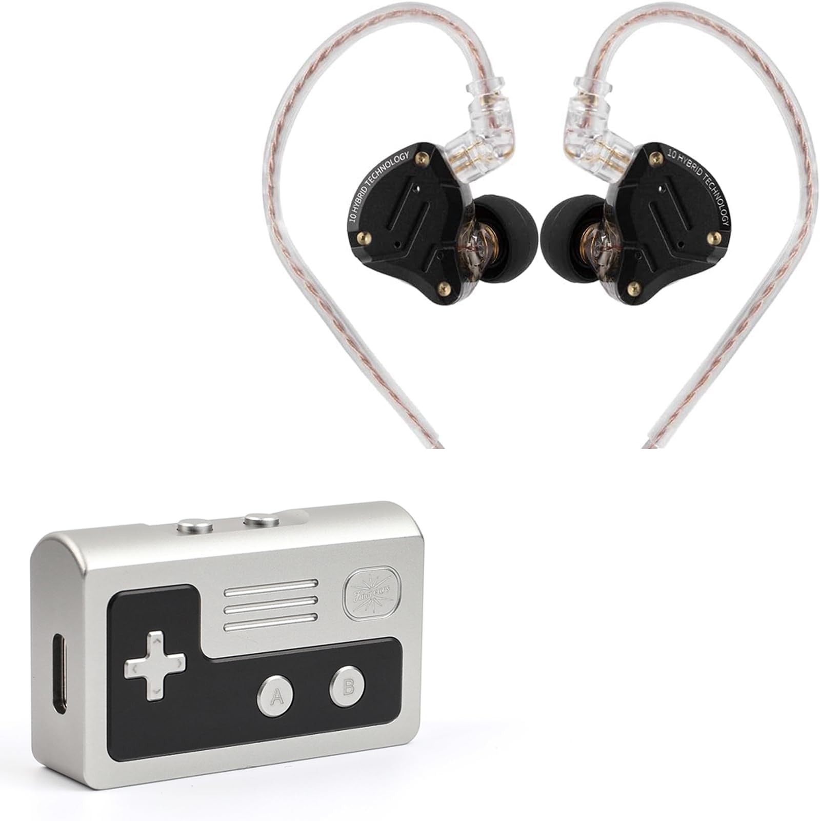 Amazon.com: Linsoul KZ ZS10 Pro 4BA+1DD 5 Driver in Ear Monitor(Without ...