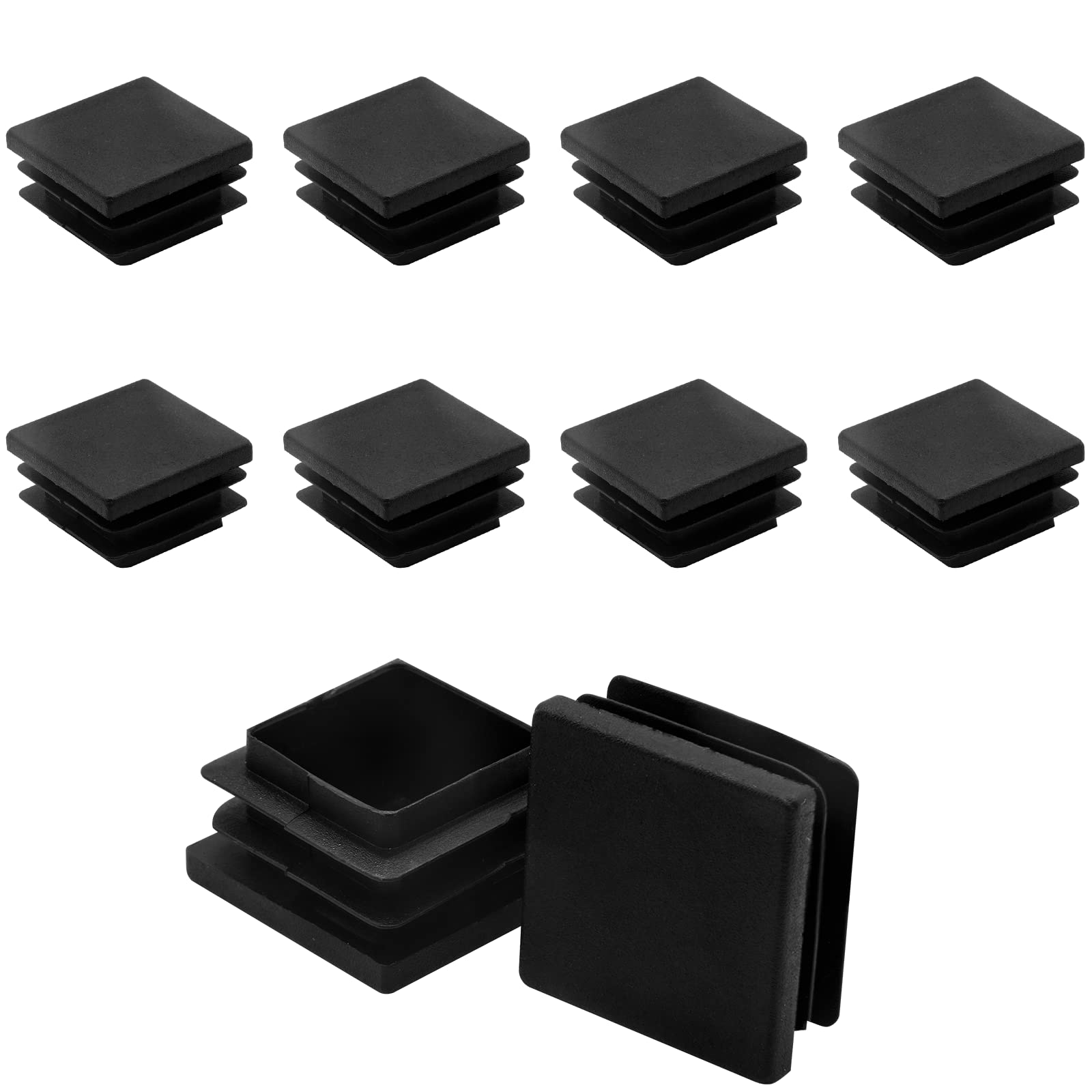 Amazon.com: Kyuionty 12 Pack 1-1/2 Inch Square Plastic Plug, Insert ...