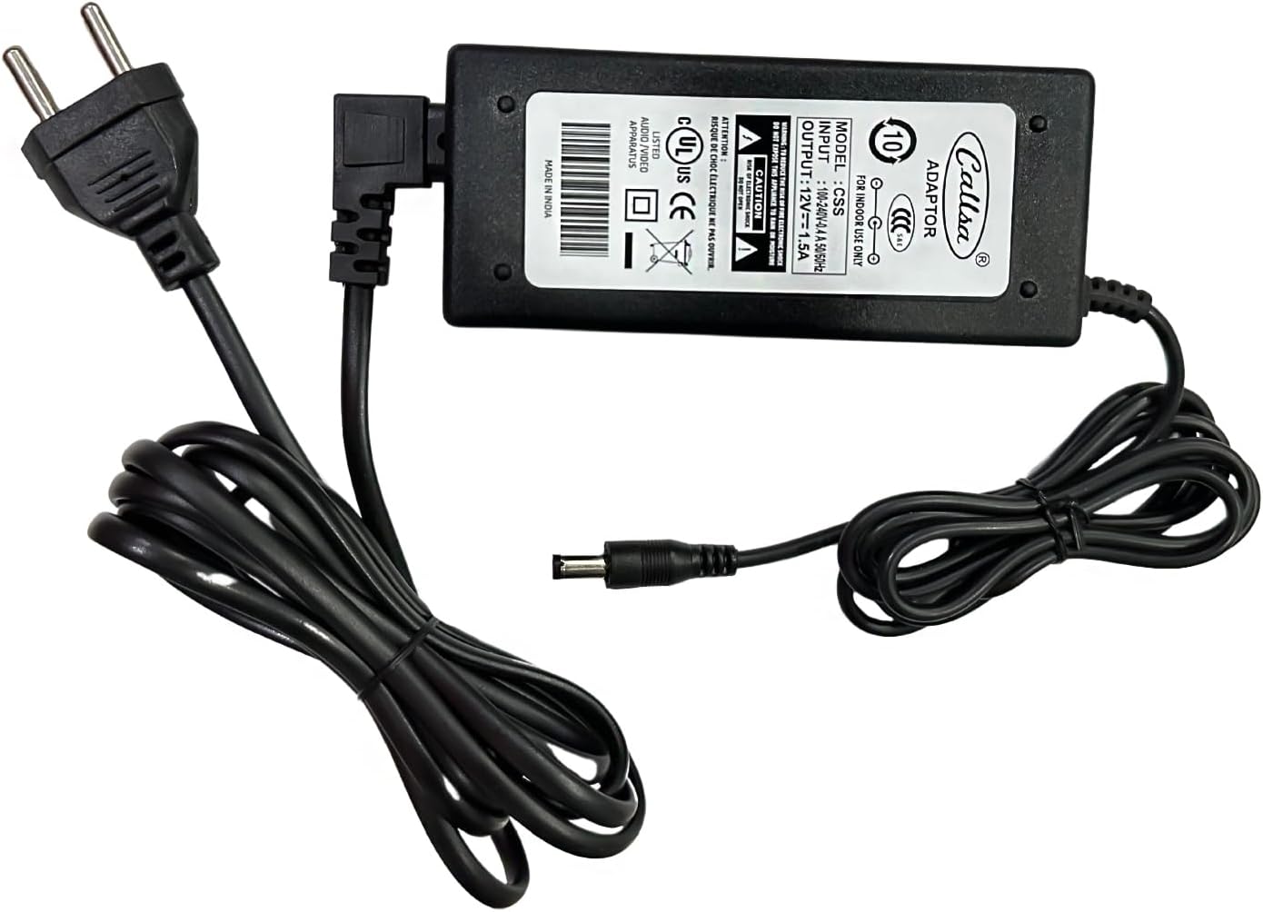 Callsa 12V 1.5Amp Compatible for Yamaha Piano Adapter, 301, DGX Series ...