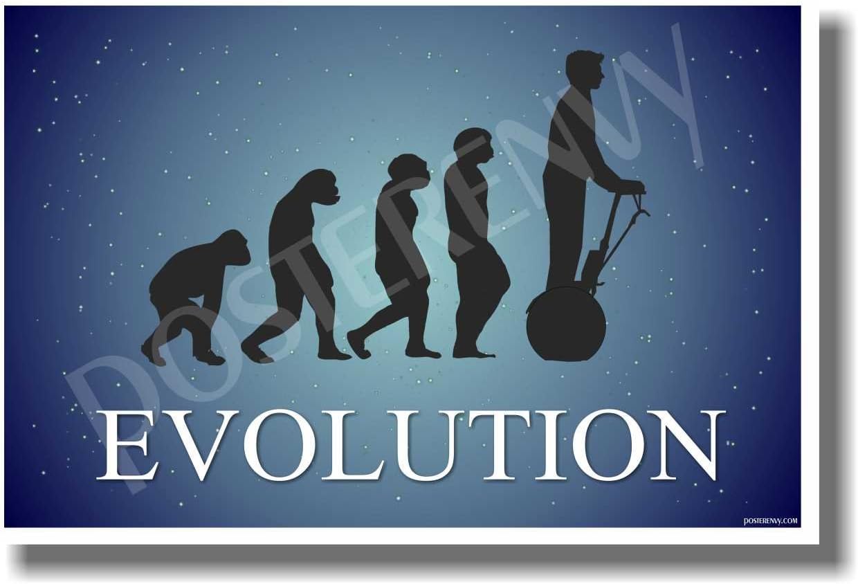 Amazon.com: Segway Evolution - Blue - NEW Humor Poster: Posters & Prints