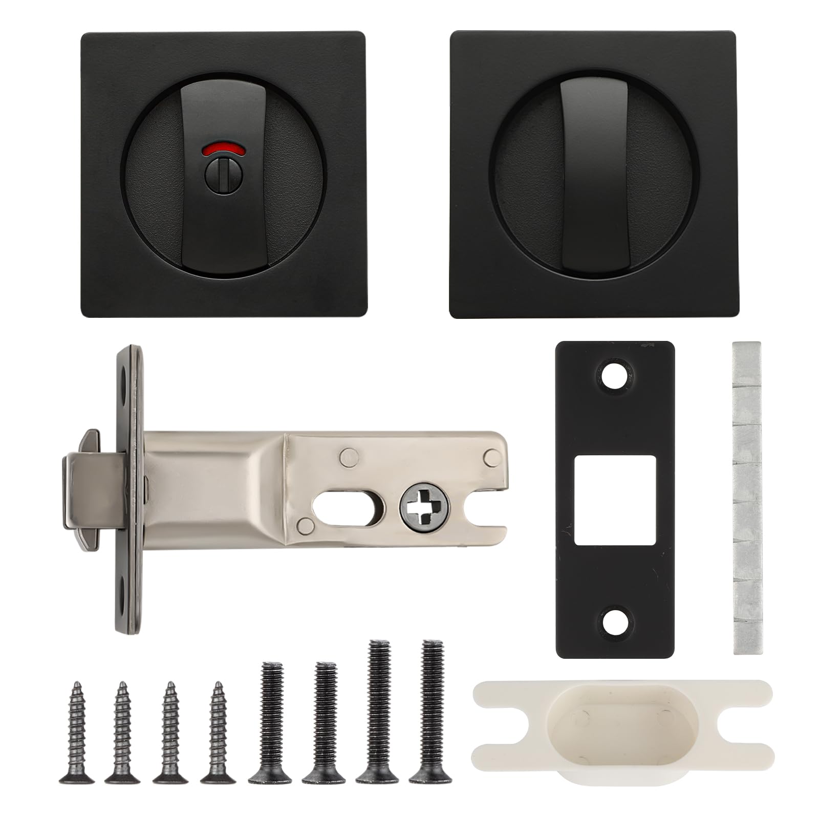 Best Lock Sliding Square Lock With Privacy Color Indicators, 2-3/8 ...