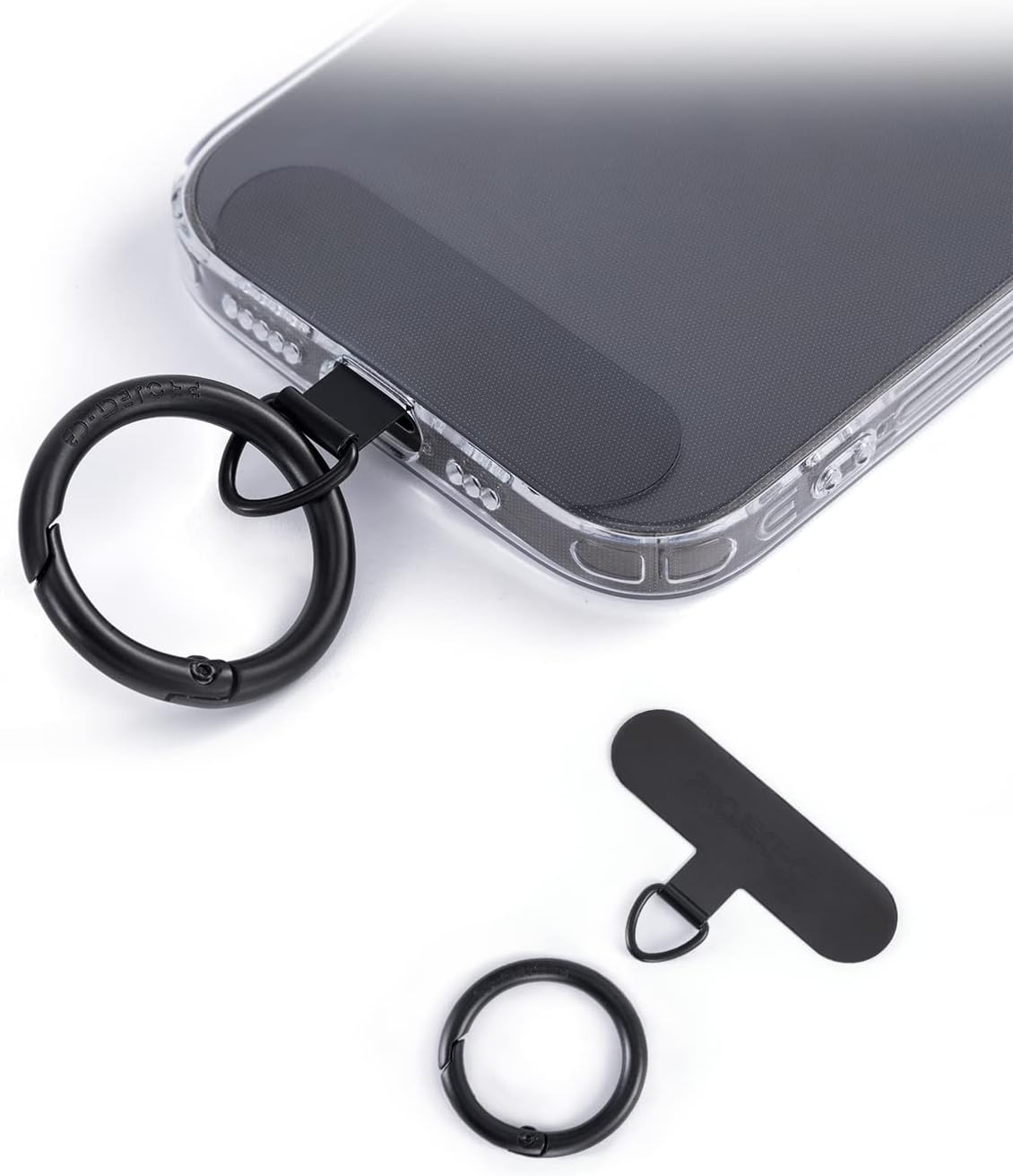 project-cb Phone Tether Tab ×1,Spring Ring ×1,Metal Patch,Universal ...