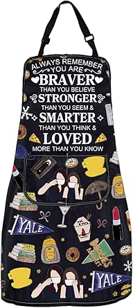 MYSOMY G Girls TV Show Inspired Gift Luke’s Diner Apron Lorelai Rory ...