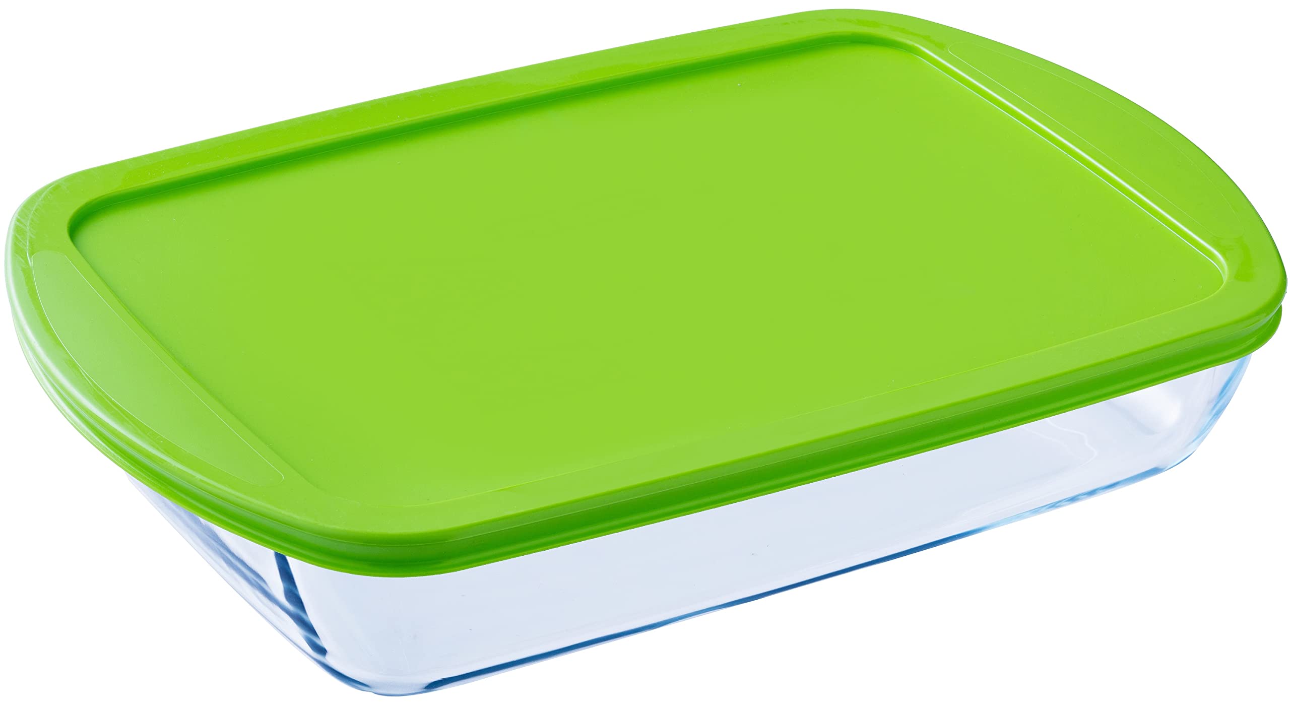 Pyrex FTE RECT PX Green with Lid 40 x 27 cm 4.5 L Baking Dish ...
