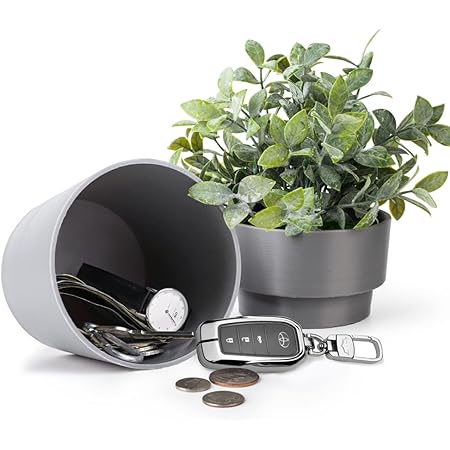Livebe Flower Pot With Hidden Safe & Secret Compartment,Secret Stash ...