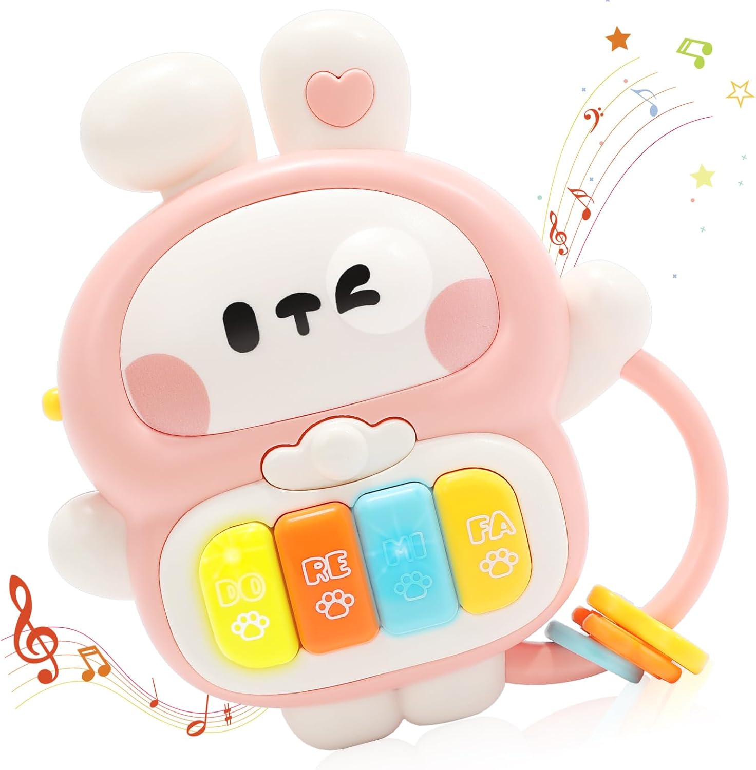 Amazon.com: Redbeann Baby Musical Toys 6-12 Months, Rabbit Piano for Baby Musical Toys for ...