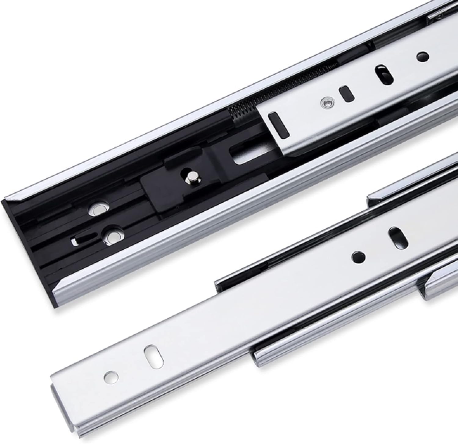 Hafele Stainless Steel Side Mount Drawer Runner, 35kg Capacity, Full ...