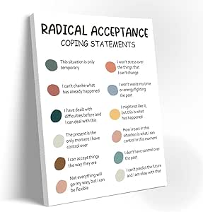 Amazon.com: Cognitive distortions Art Printed Poster, Radical ...