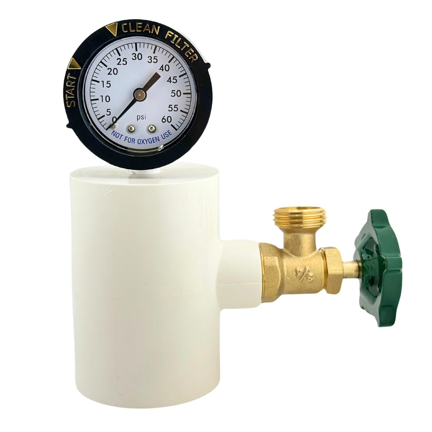 Amazon.com: Swimables 2” Pool Pressure Test Kit 25501-100-000 with ...