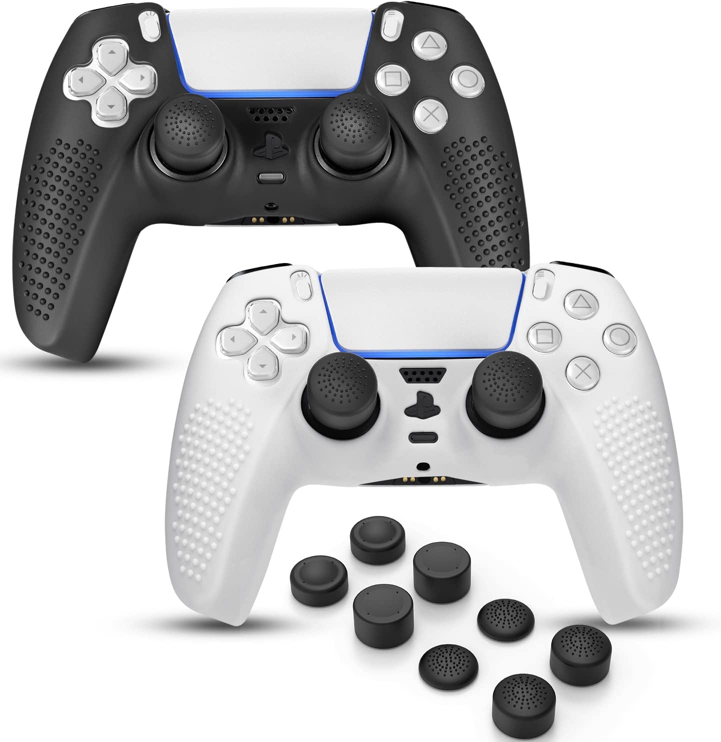 Amazon.com: iCarp PS5 Controller Skin, Anti-Slip Soft Silicone ...