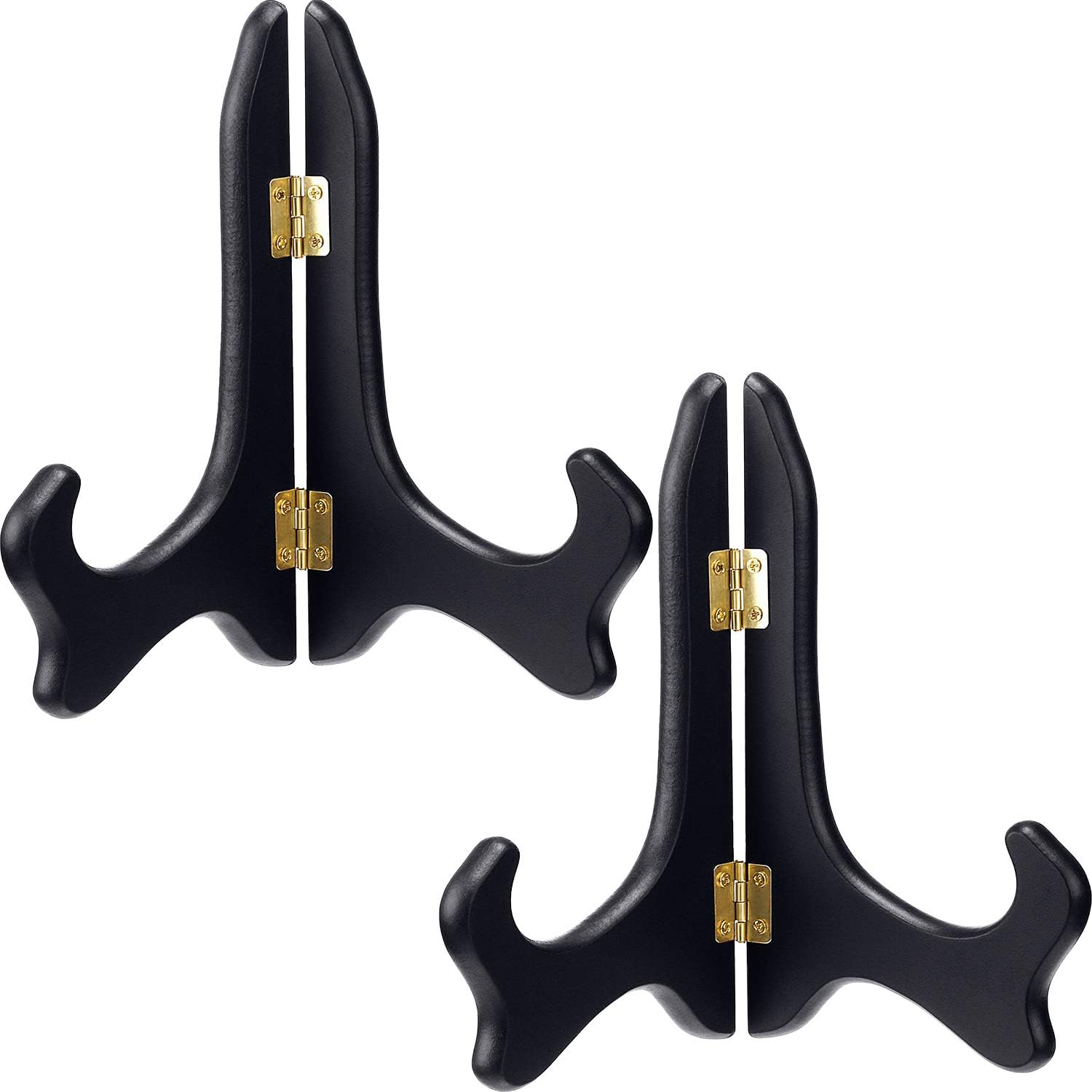 Amazon.com: COLOOFO 1 Pack 10 Inch Plate Stand, Wooden Display Stand ...