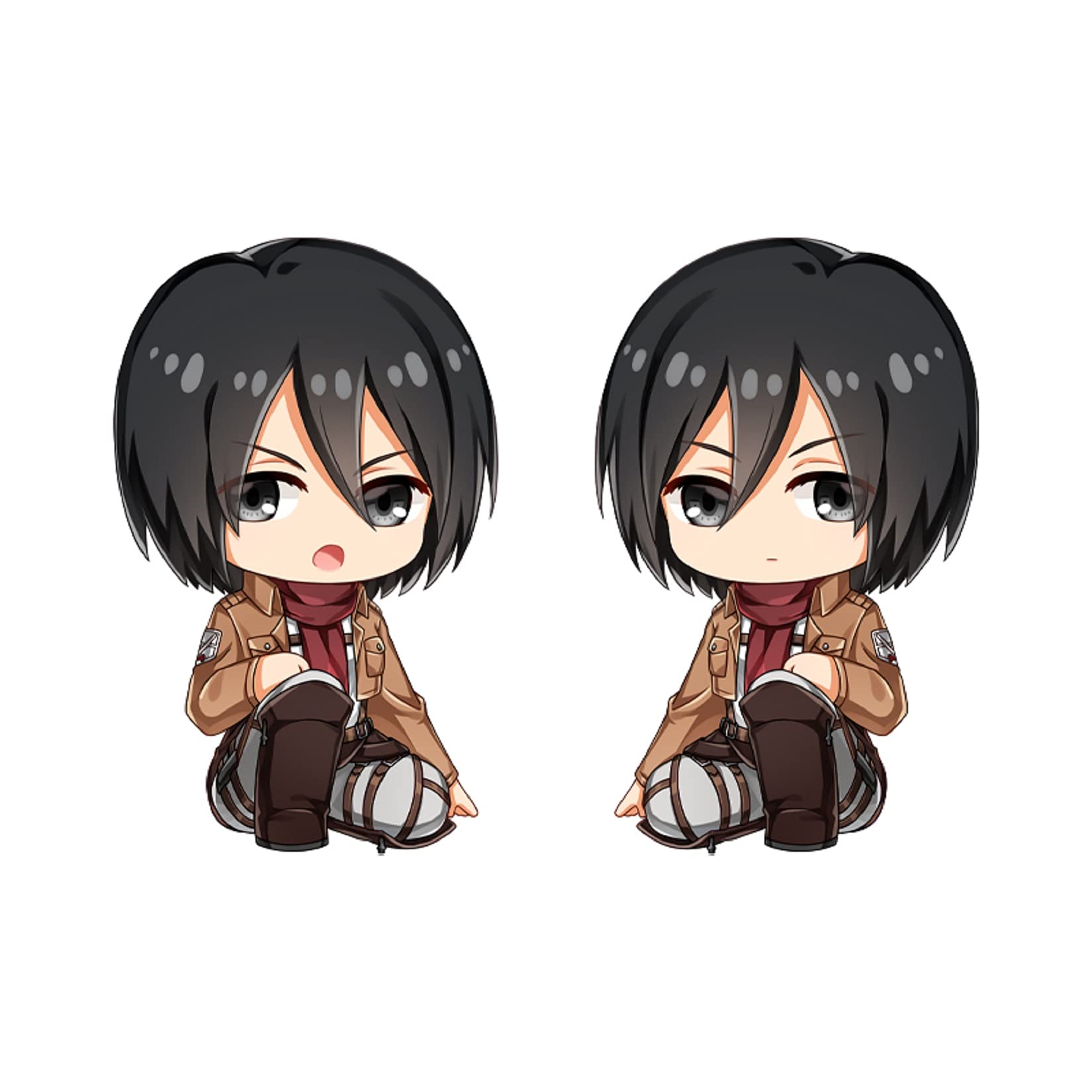 Shingeki No Kyojin Mikasa Chibi