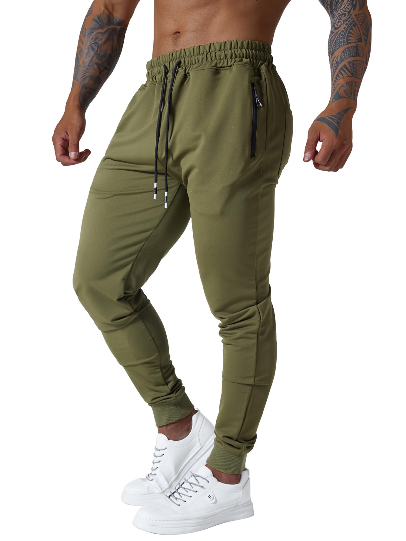 Amazon.com: Punwet Mens Jogging Casual Pants Joggers Sweatpants Active ...