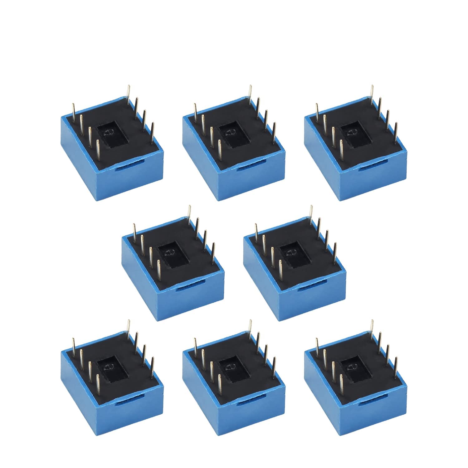 Snapklik.com : 5pcs Blue DIP Switch Horizontal Toggle 1-4 Positions 2 ...