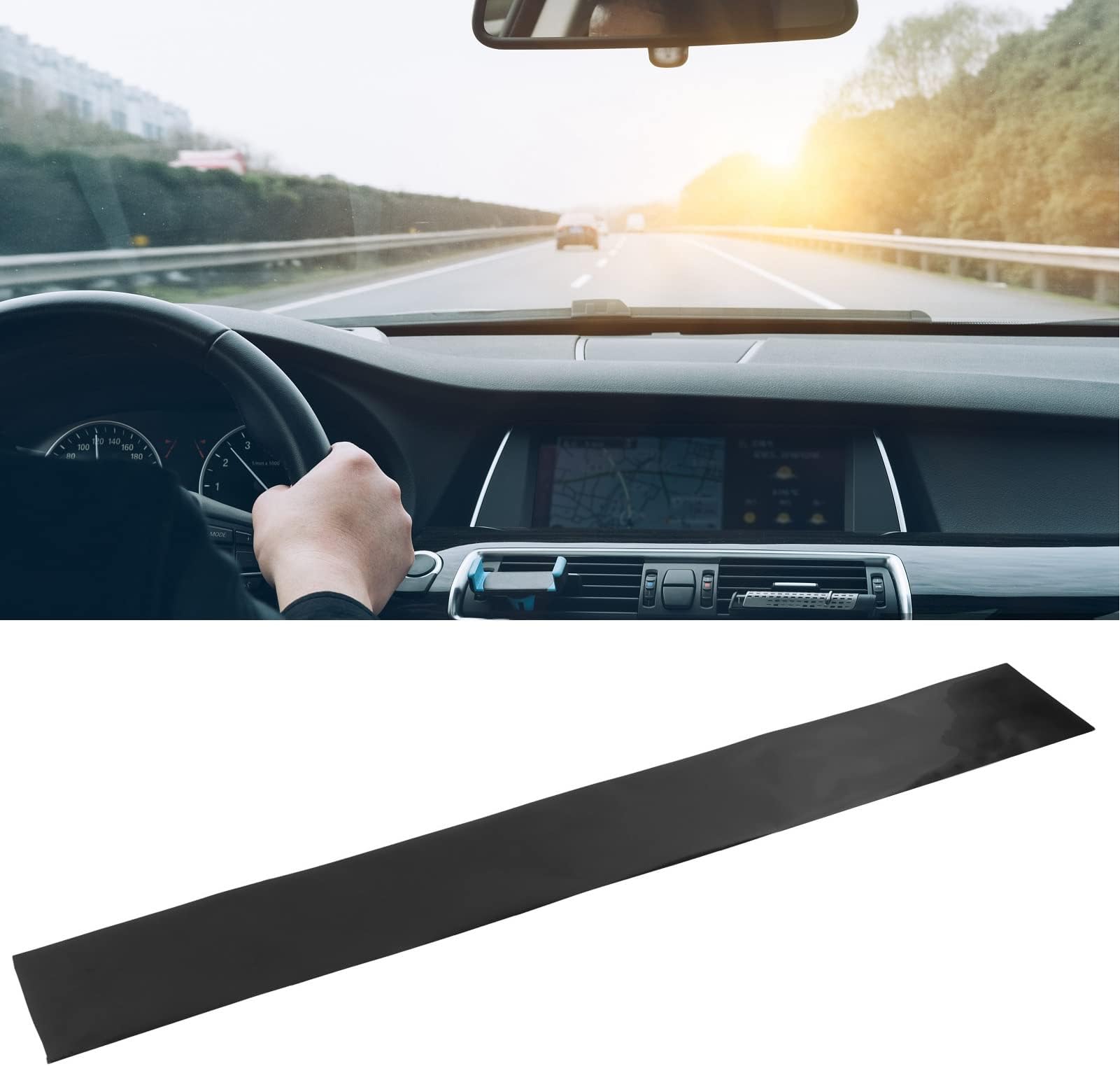 Amazon.com: VViViD® One-Way Perforated Black Vinyl Privacy Window Film ...