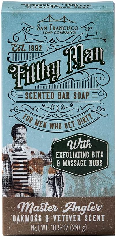 Amazon.com : San Francisco Soap Company Filthy Man Scented Bar Soap ...