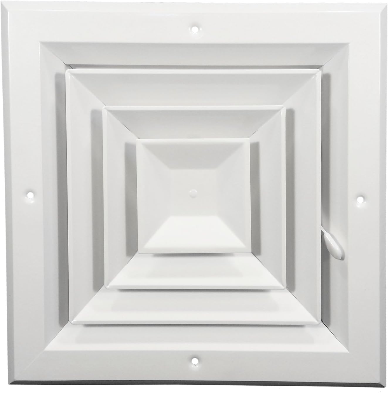 Amazon.com: Hart & Cooley A504MS Series - 8" x 8" White Square Ceiling ...