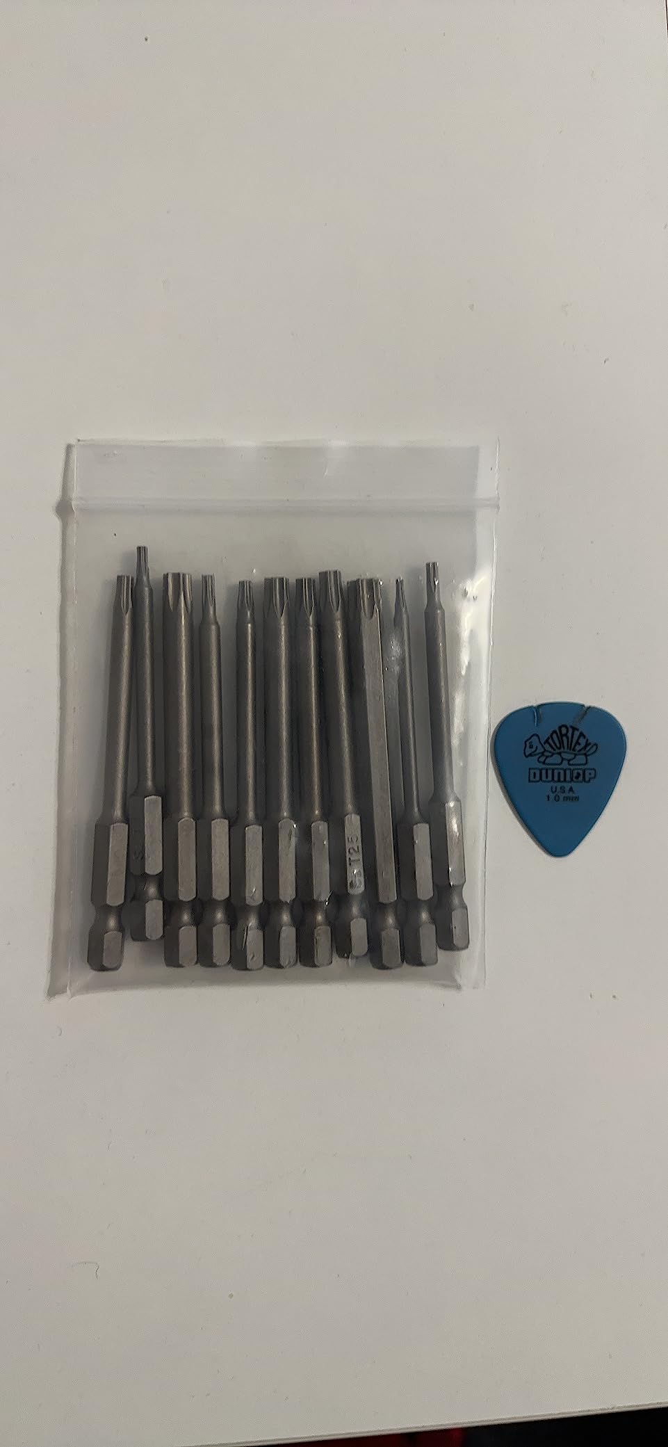 Yakamoz Torx Head Screw Driver Bit Set, 11 Pcs Magnetic T6-T40 Security ...