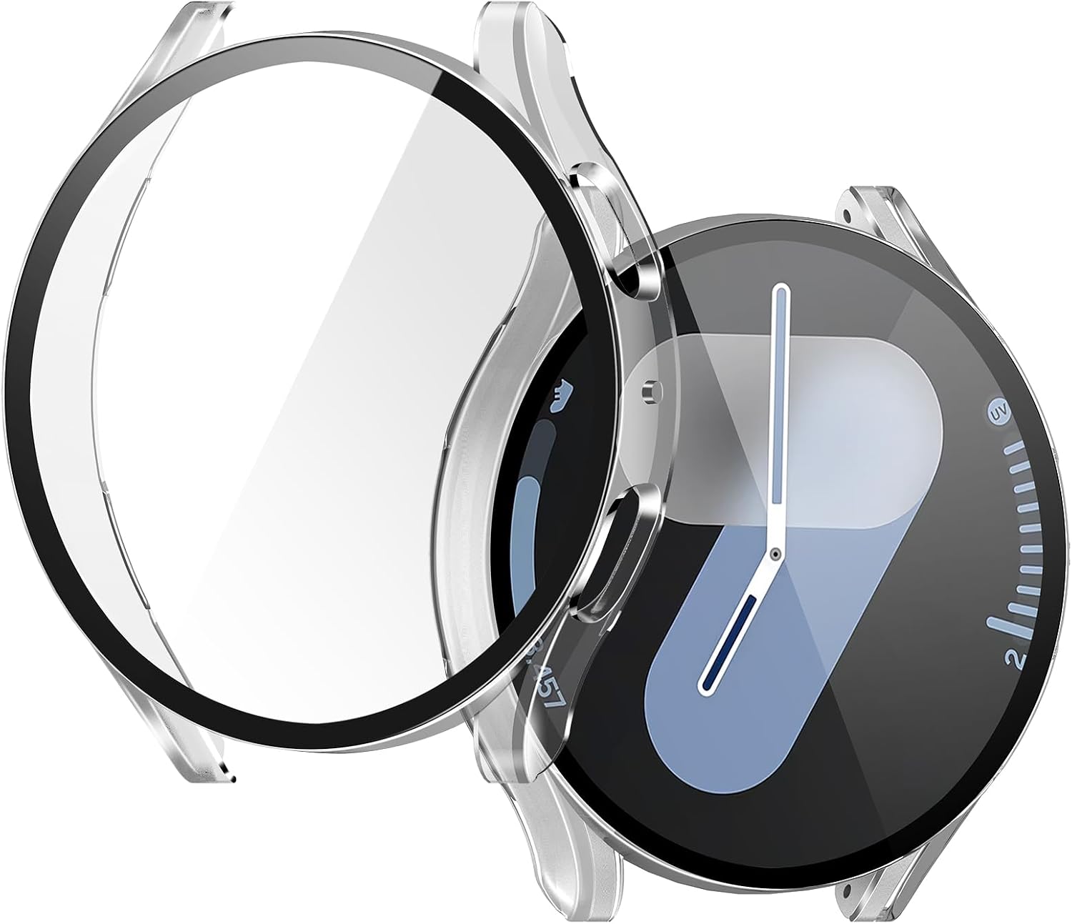 Amazon.com: [2-Pack] JULK for Galaxy Watch 7 Screen Protector, Tempered ...