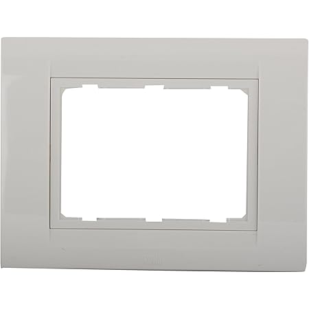 Legrand Myrius White Plates With Frame White Plate-12 Module, 6732 18 ...
