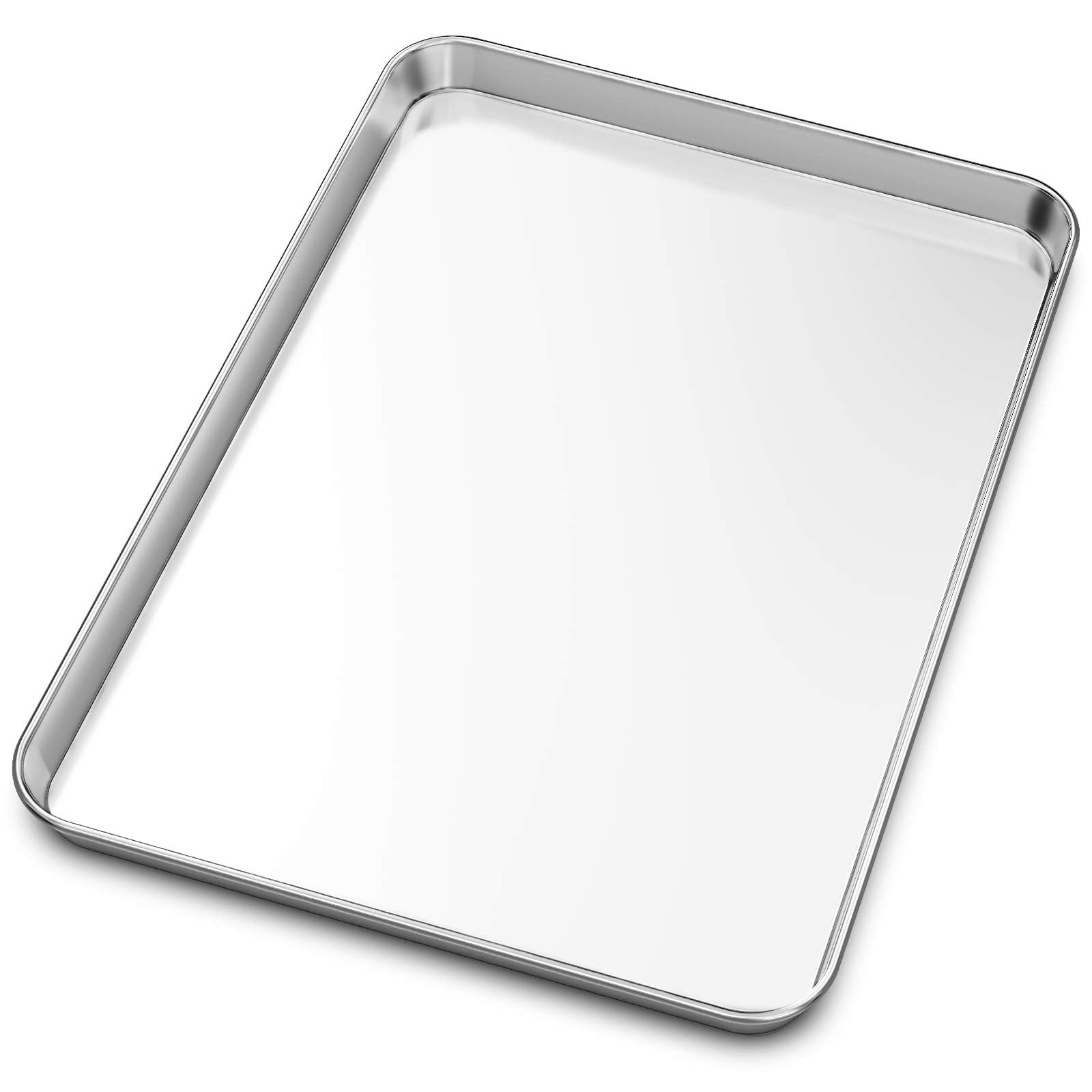 Amazon.com: Baking Sheet, Yododo Stainless Steel Baking Pans Tray ...
