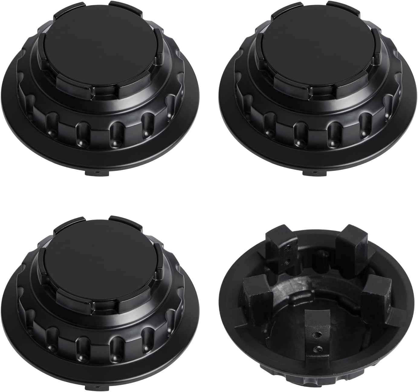 ProCaps Universal Fit Wheel Center Caps for 48MM to 66MM Inner Assemble Diameter Rim Wheel ...