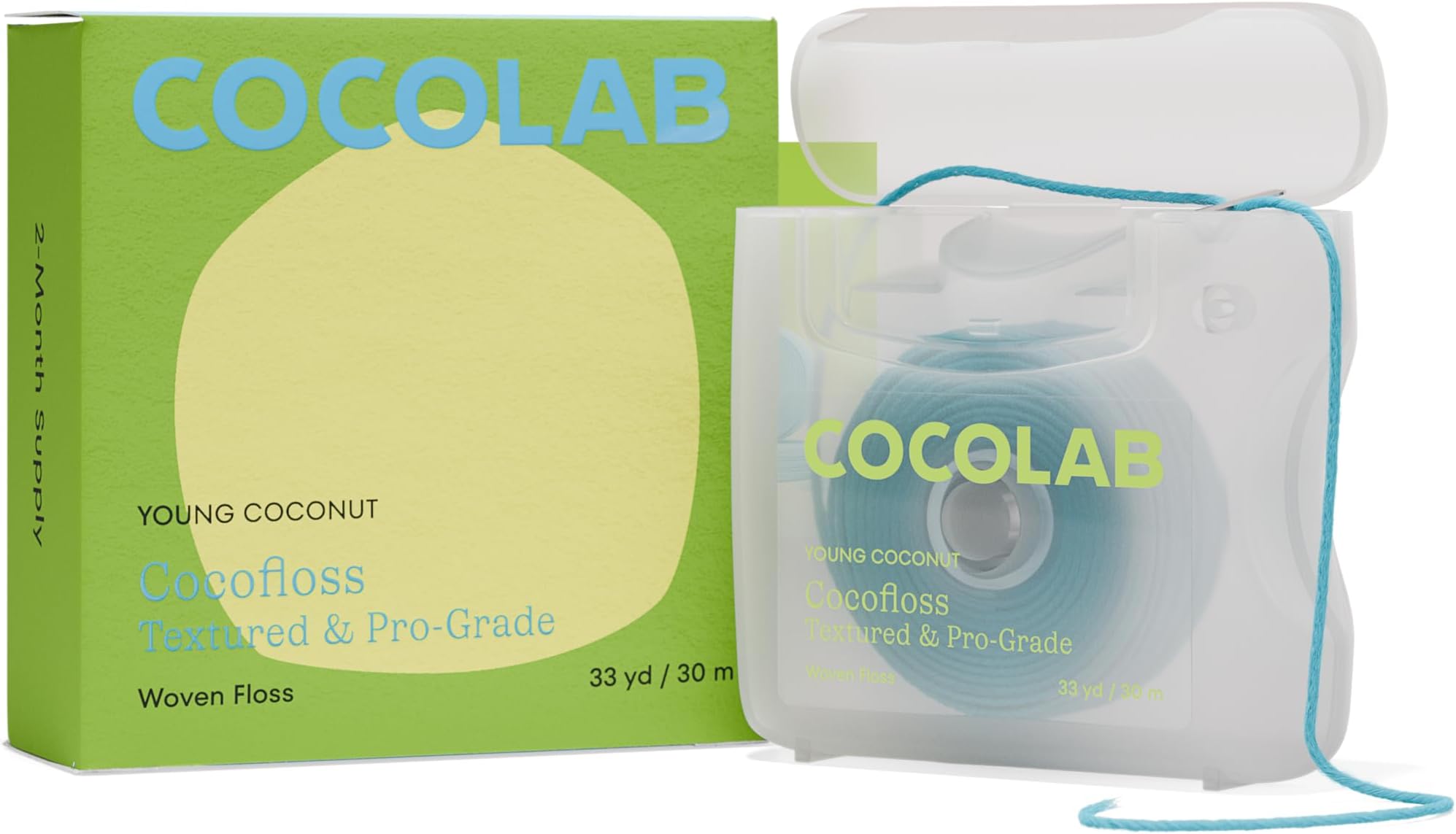 Amazon.com : Cocolab Woven Dental Floss, Dentist-Designed Oral Care ...