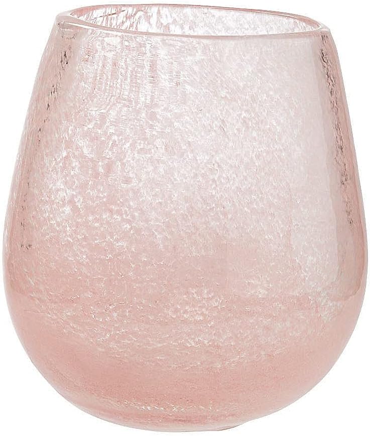 Amazon.com: SMALL ROUND BLUSH VASE - Home Decor - 1 Piece : 居家與廚房