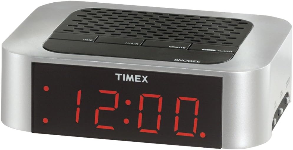 Amazon.com: Timex T123SC3 Simple Set Alarm Clock with LED Display ...