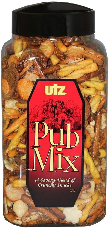 Amazon.com: Utz Pub Mix - 44 Ounce Barrel - Savory Snack Mix, Blend of ...